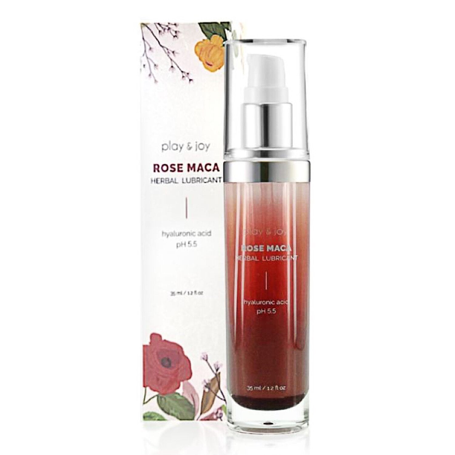 PLAY & JOY Rose Maca Hot Lubricant 35ml 35ml / 1.2oz – Fresh Beauty Co. New Zealand