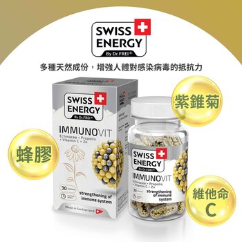 SWISS ENERGY Sustained Release Capsules - Immunovit Echinacea ...