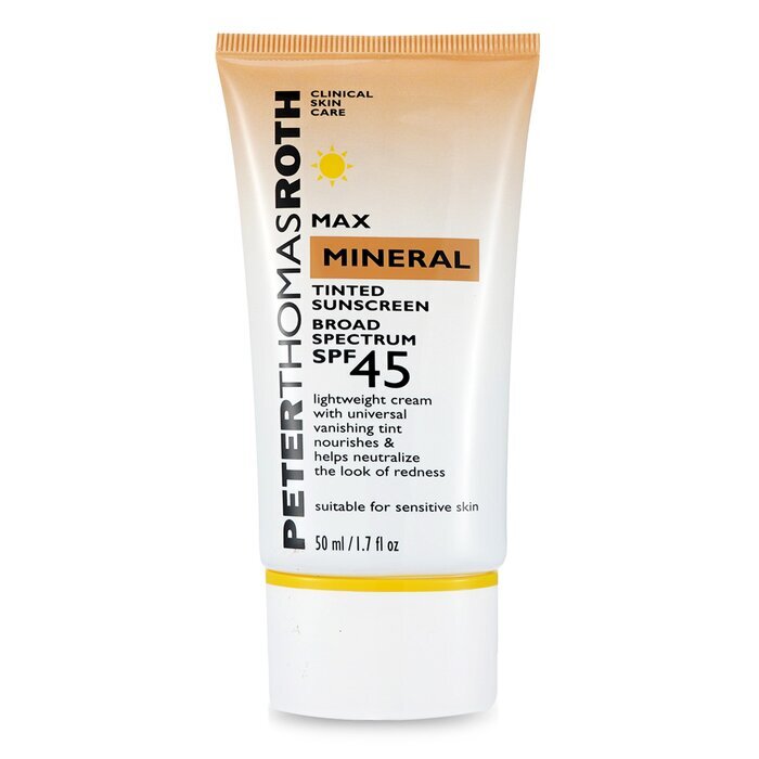 Peter Thomas Roth Max Mineral Tinted Suncreen Broad Spectrum SPF 45 ...