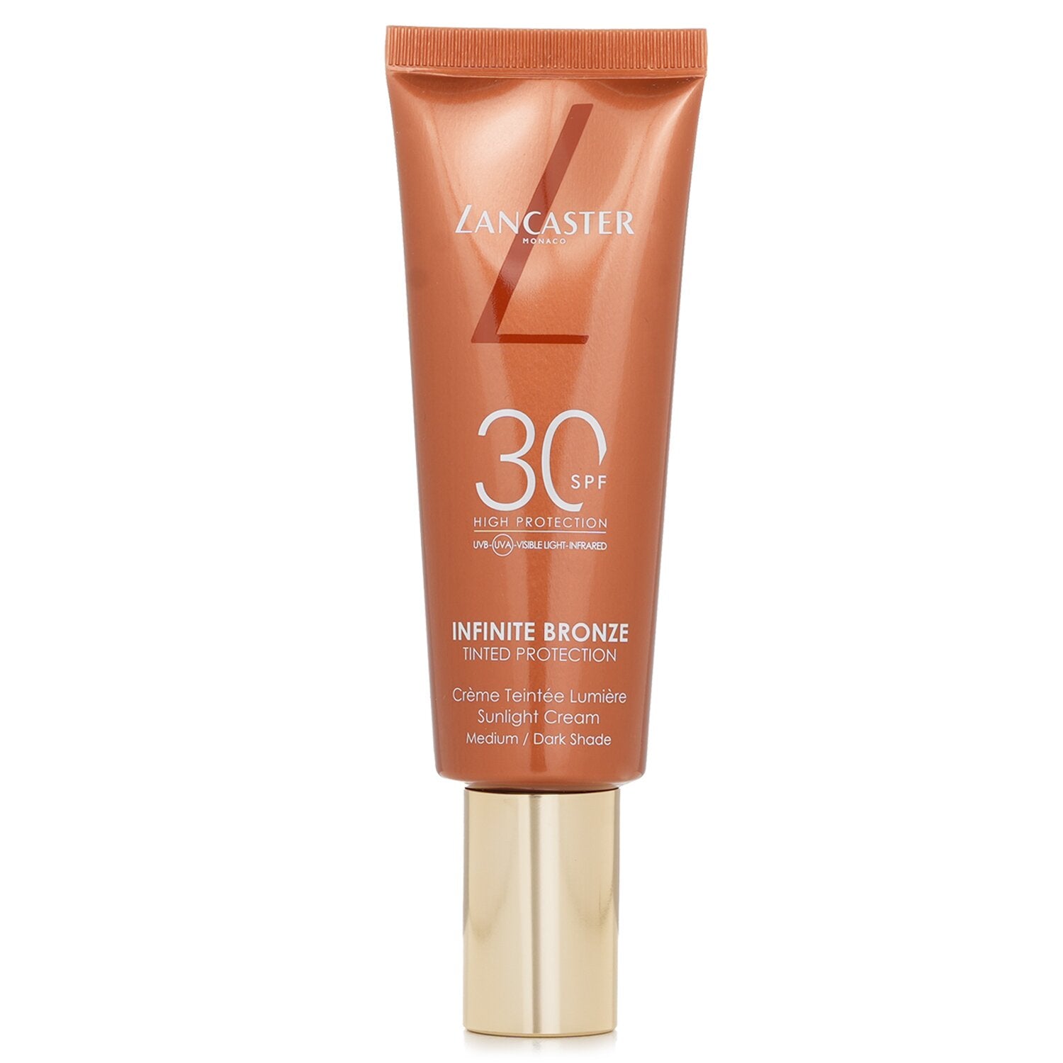 Lancaster Infinite Bronze Sunlight Cream SPF 30 Medium/Dark Shade 50ml ...