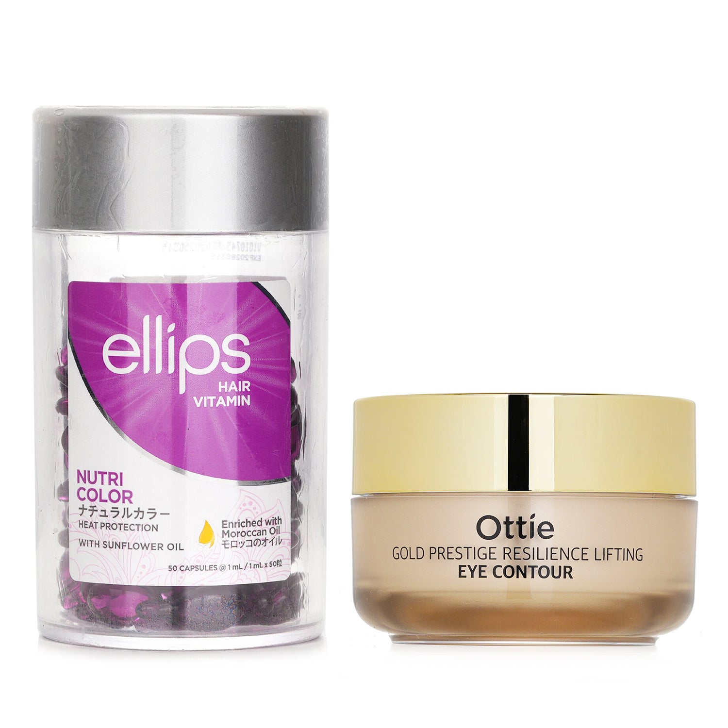 Ellips Ellips Hair Vitamin Oil - Nutri Color 50capsules x1ml X Ottie ...