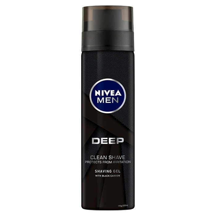 Nivea For Men Deep Shave Gel 200ml – Fresh Beauty Co. New Zealand