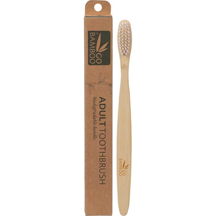 Go Bamboo Toothbrush Adult x12 – Fresh Beauty Co. New Zealand