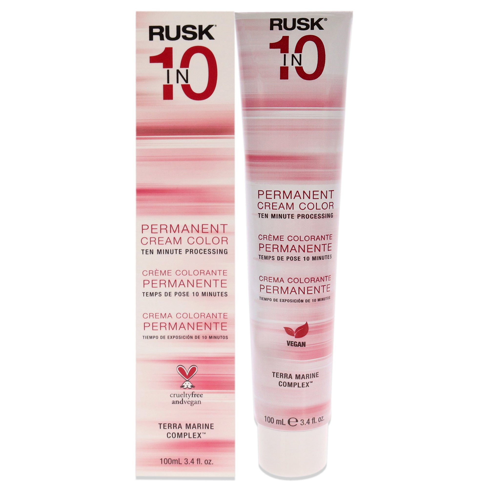Rusk Permanent Cream Color In10 - 5M Light Mahogany Brown by Rusk for ...