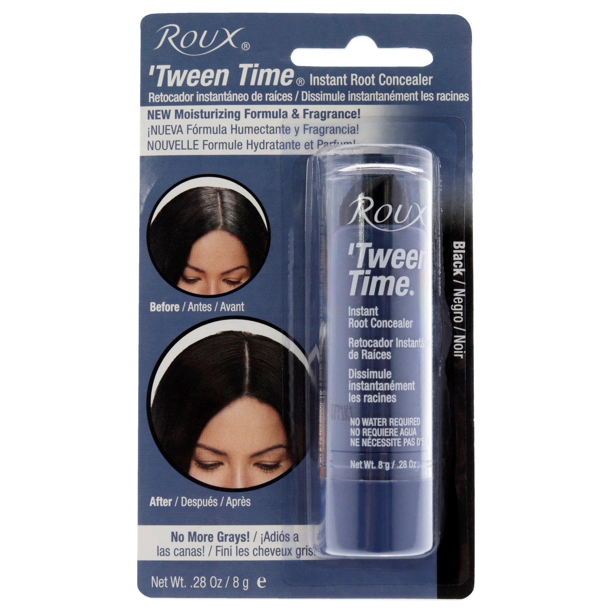 Roux Tween Time Instant Root Concealer Stick - Black by Roux for Unisex ...