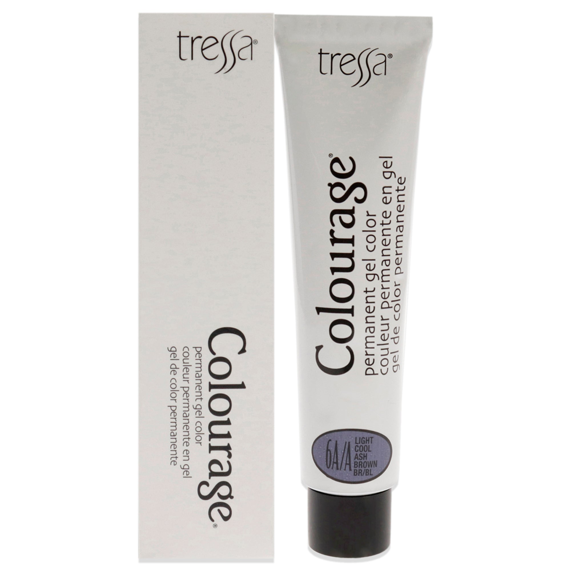 Tressa Colourage Permanent Gel Color - 6AA Light Cool Ash Brown by ...
