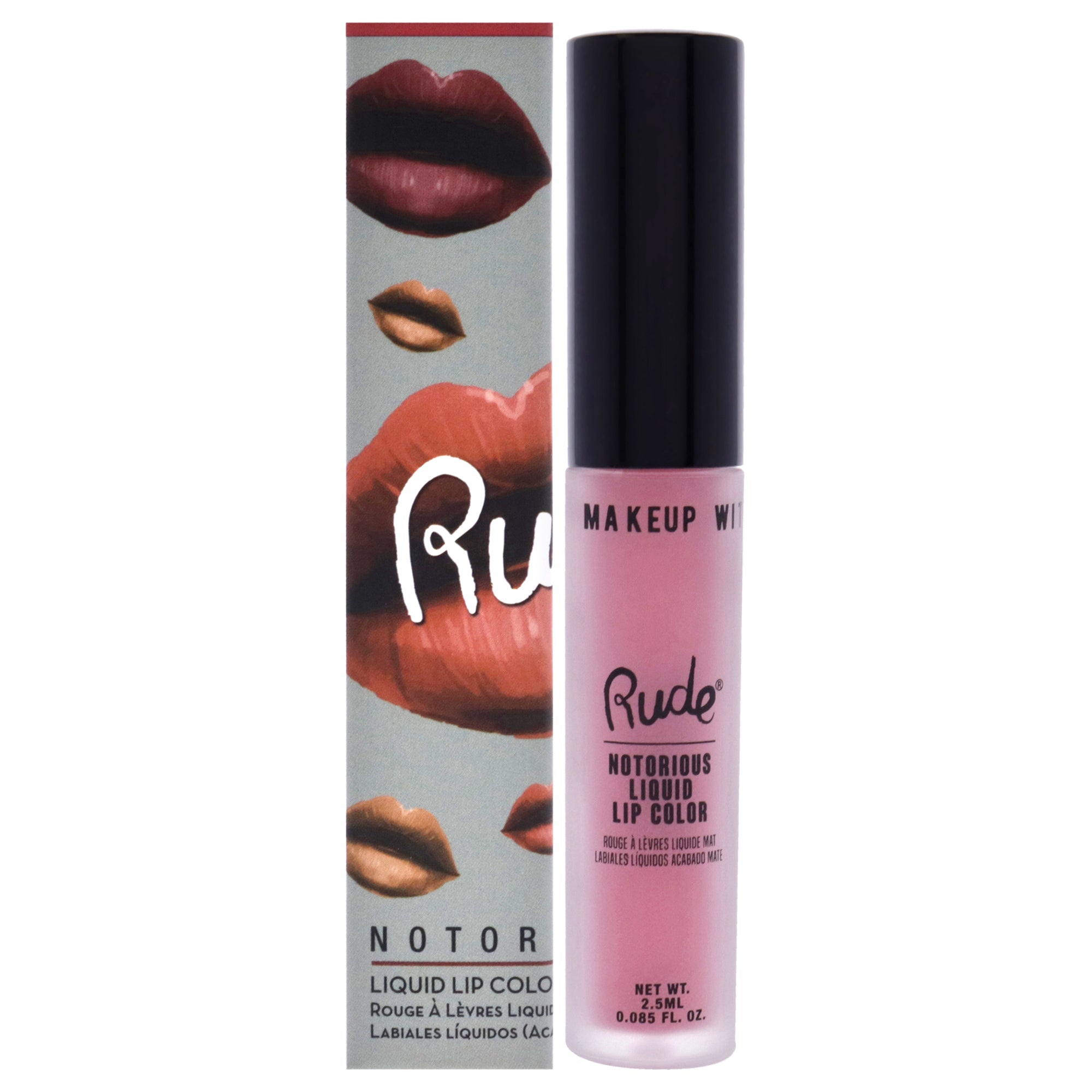 Rude Cosmetics Notorious Rich Long Liquid Lip Color - Going Topless by ...