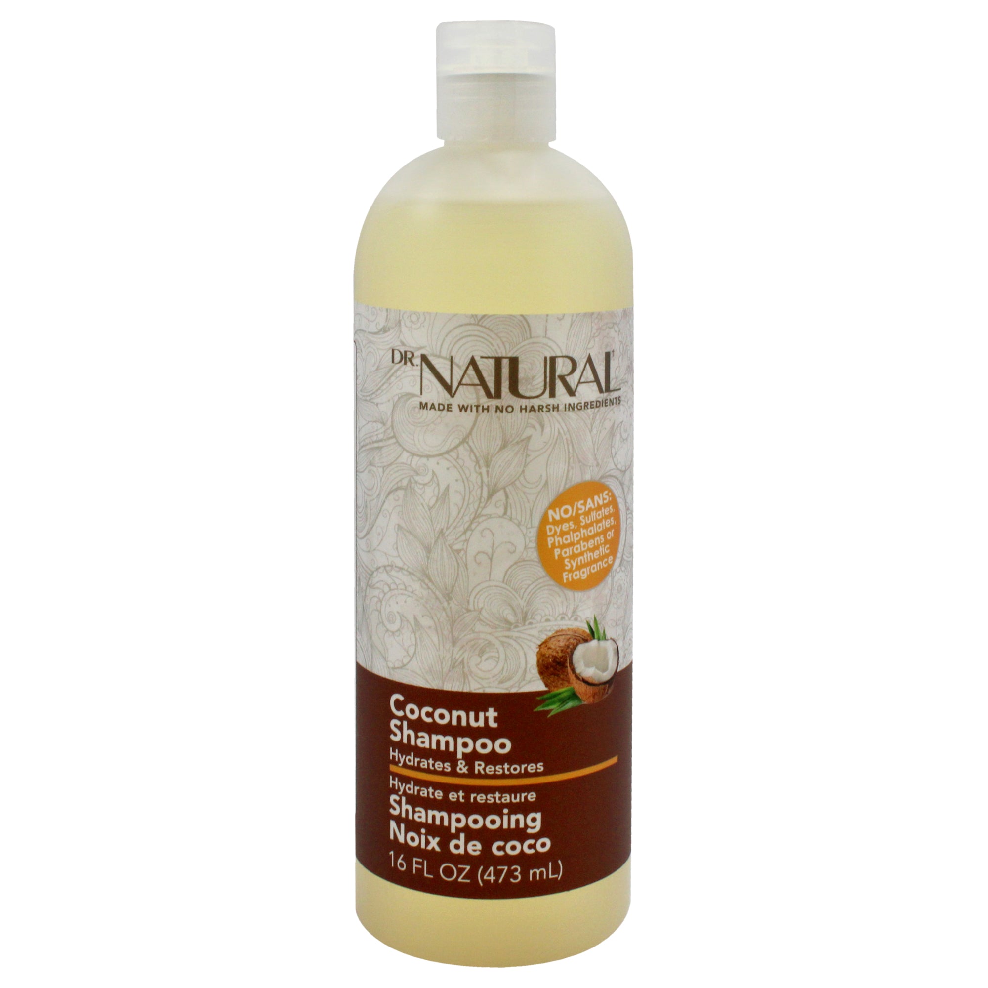 Dr. Natural Intense Hydration Shampoo - Coconut by Dr. Natural for ...