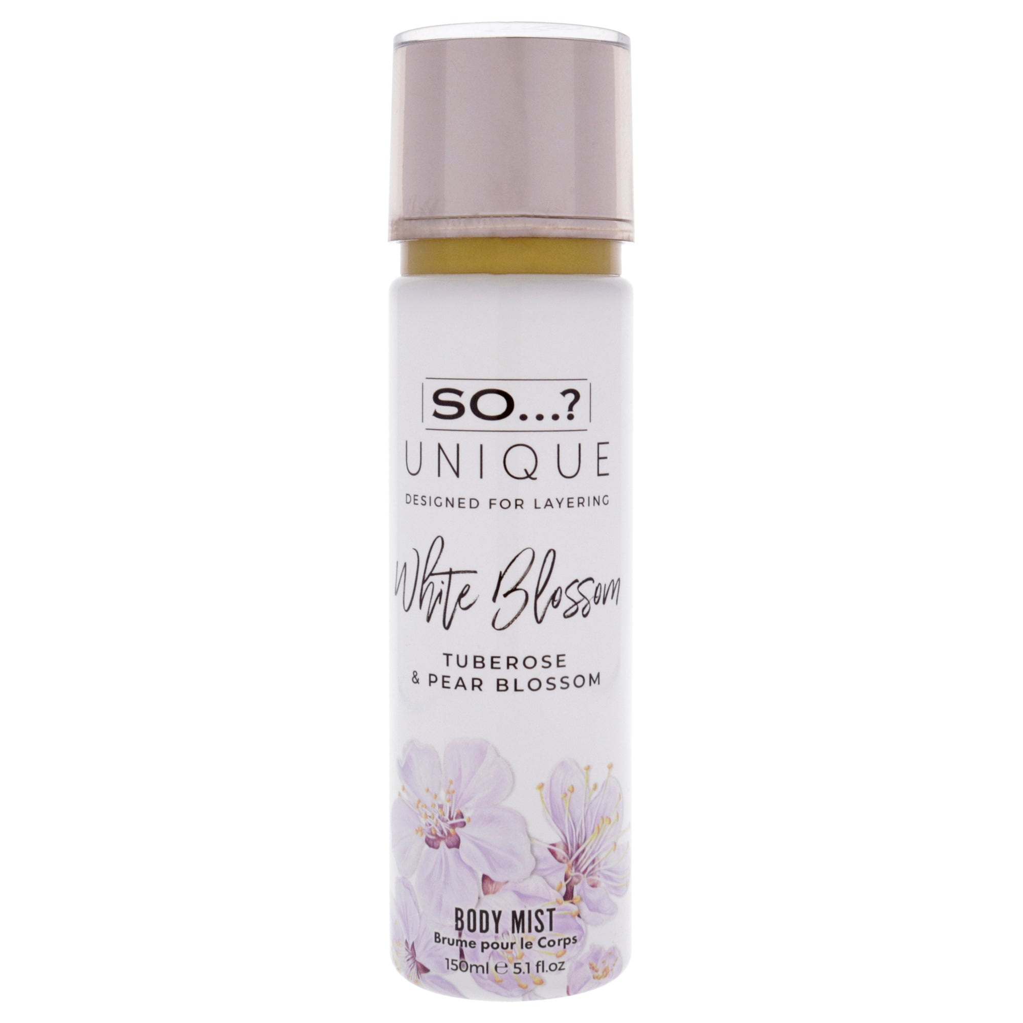 So…? Unique Body Mist - White Blossom by So…? for Women - 5.1 oz Body Mist – Fresh Beauty Co ...