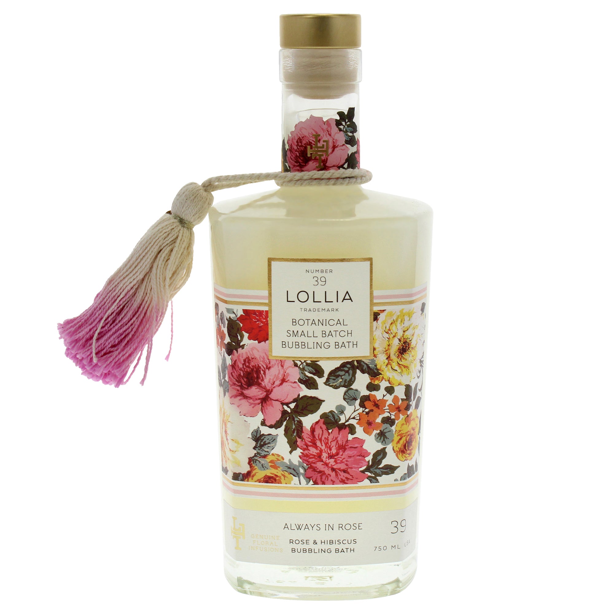 Lollia Always In Rose Bubble Bath - Rose and Hibiscus by Lollia for ...