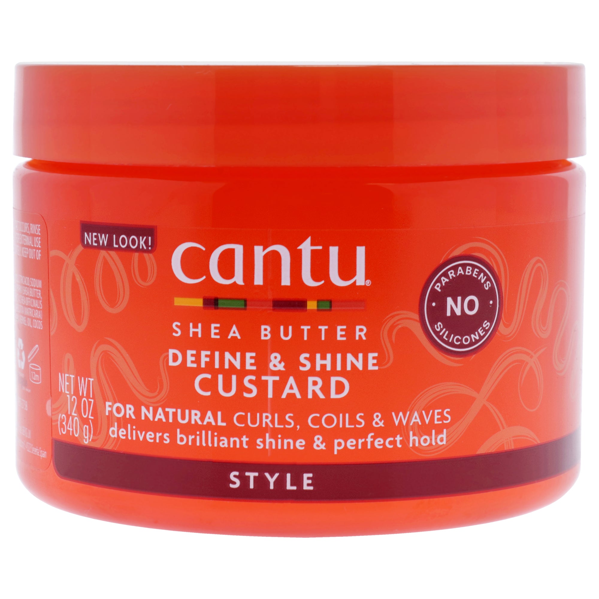 Cantu Shea Butter Define and Shine Custard by Cantu for Unisex - 12 oz ...