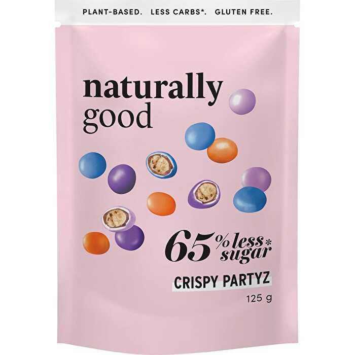 Naturally Good Crispy Partyz 55% less sugar 6x125g – Fresh Beauty Co ...