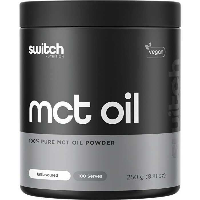 Switch Nutrition MCT Oil 100% Pure Unflavoured 250g – Fresh Beauty Co ...