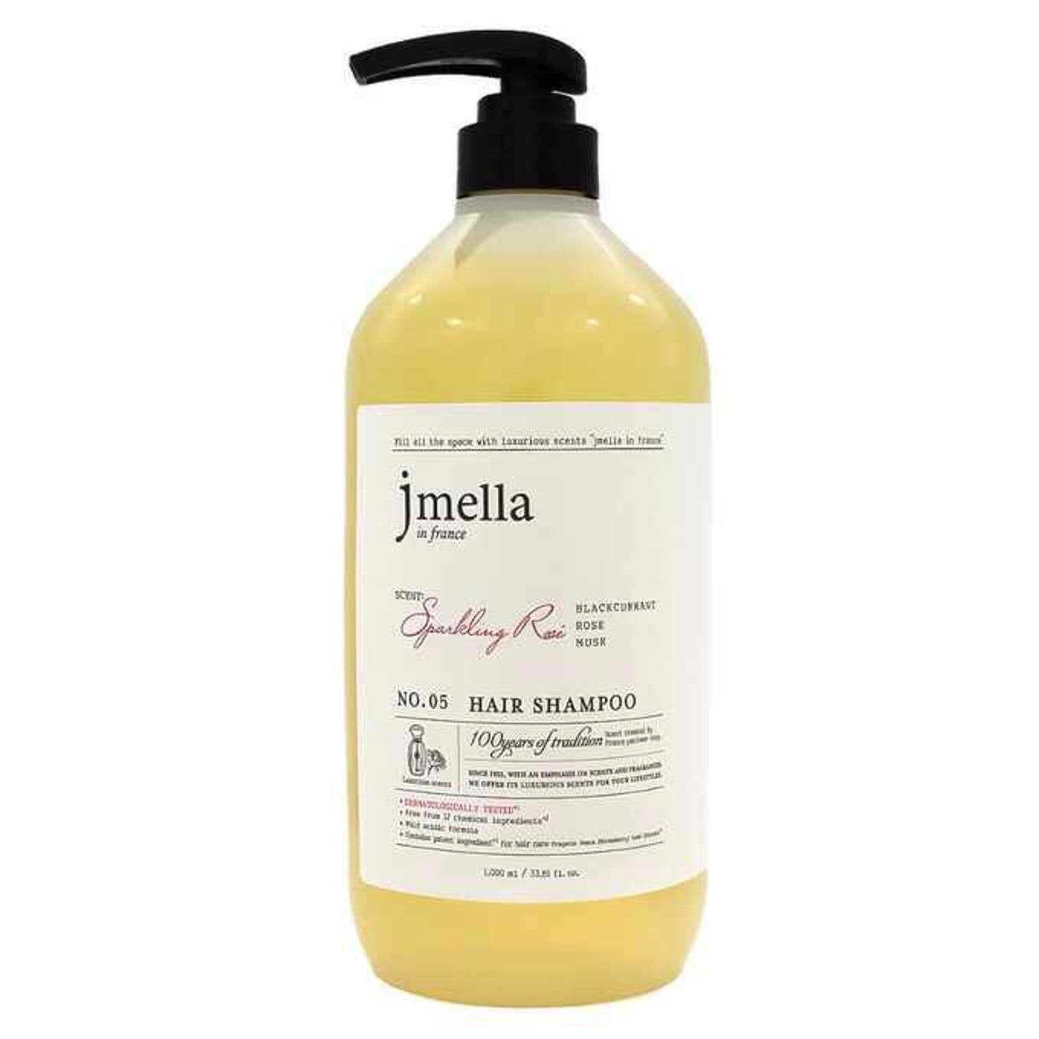 Jmella SPARKLING ROSE' HAIR SHAMPOO 1000ml – Fresh Beauty Co. New Zealand