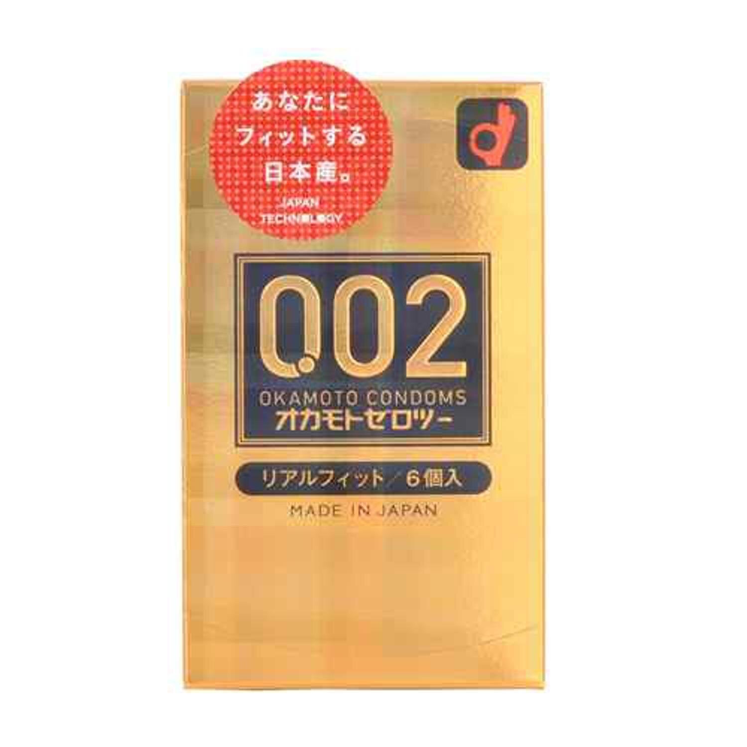 Okamoto Okamoto fully fit 0.02 condom(6 pcs) Fixed Size – Fresh Beauty ...