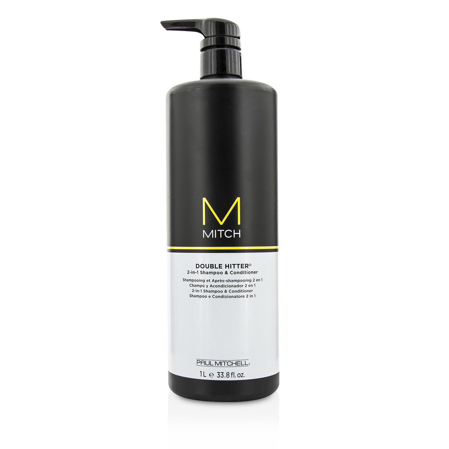 Paul Mitchell Mitch Double Hitter 2-in-1 Shampoo & Conditioner 1000ml ...