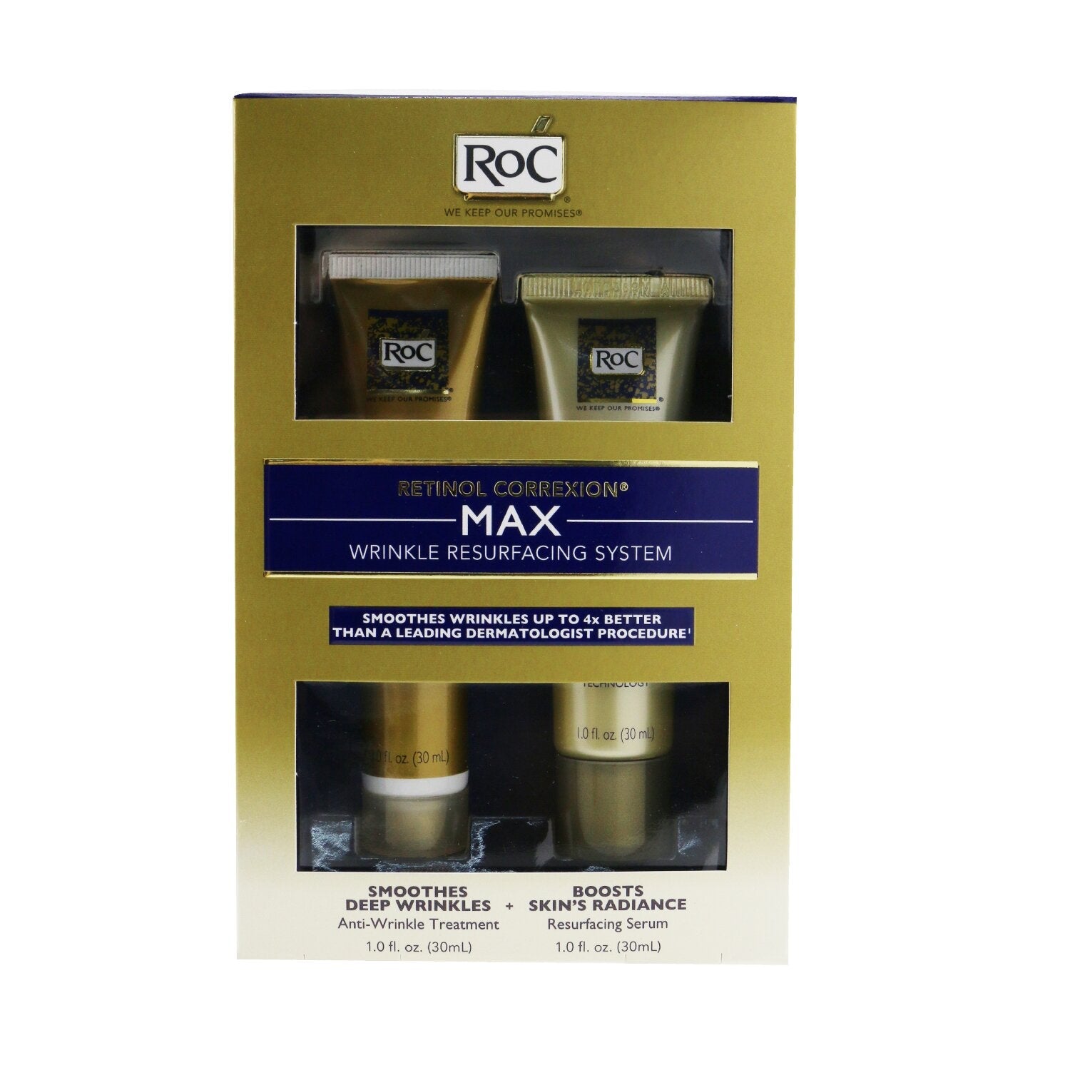 ROC Retinol Correxion Max Wrinkle Resurfacing System: Anti-Wrinkle Tre ...