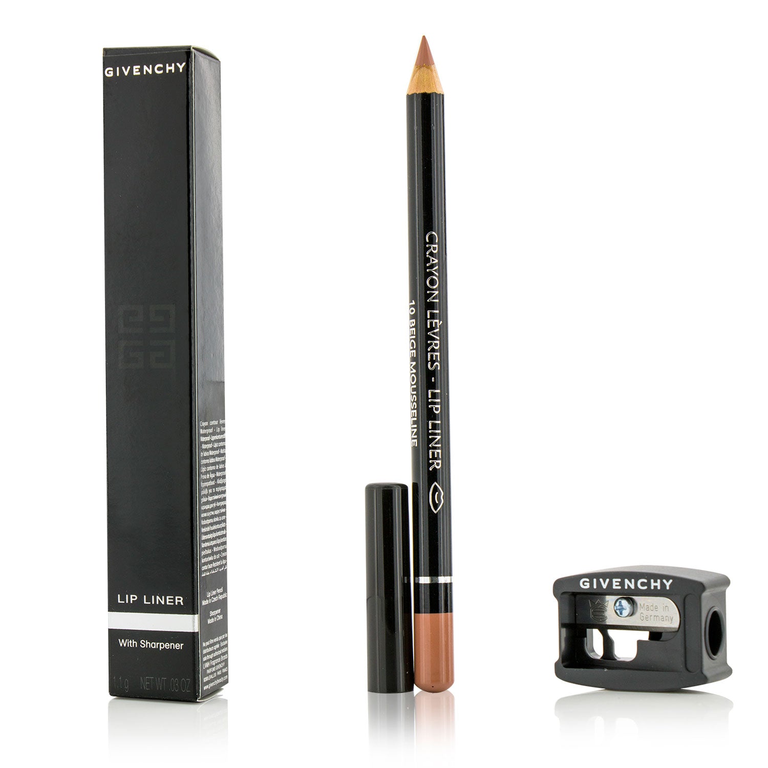 Givenchy Lip Liner (With Sharpener) - # 10 Beige Mousseline 1.1g/0.03o ...
