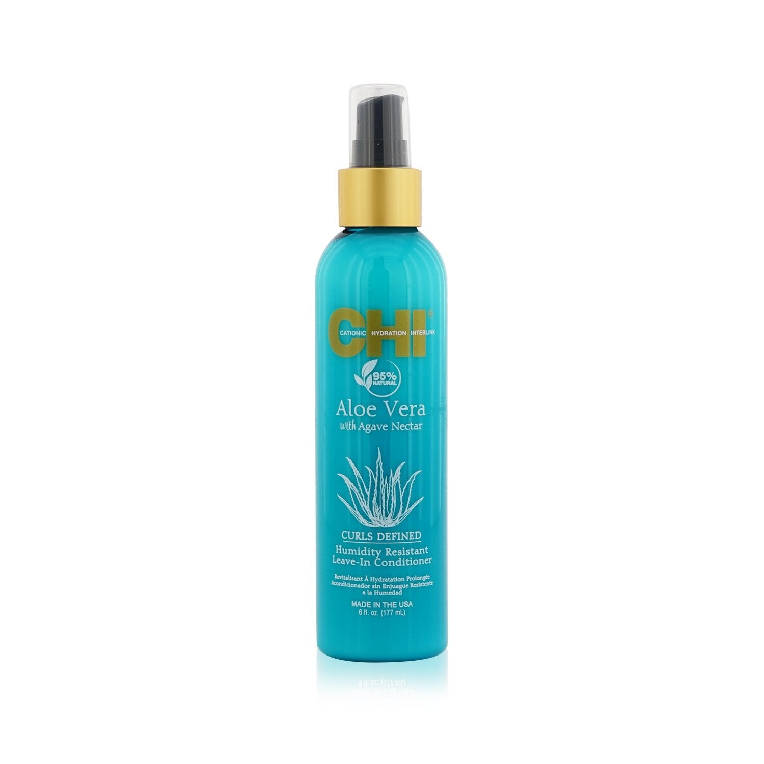 CHI Aloe Vera with Agave Nectar Curls Defined Humidity Resistant Leave ...