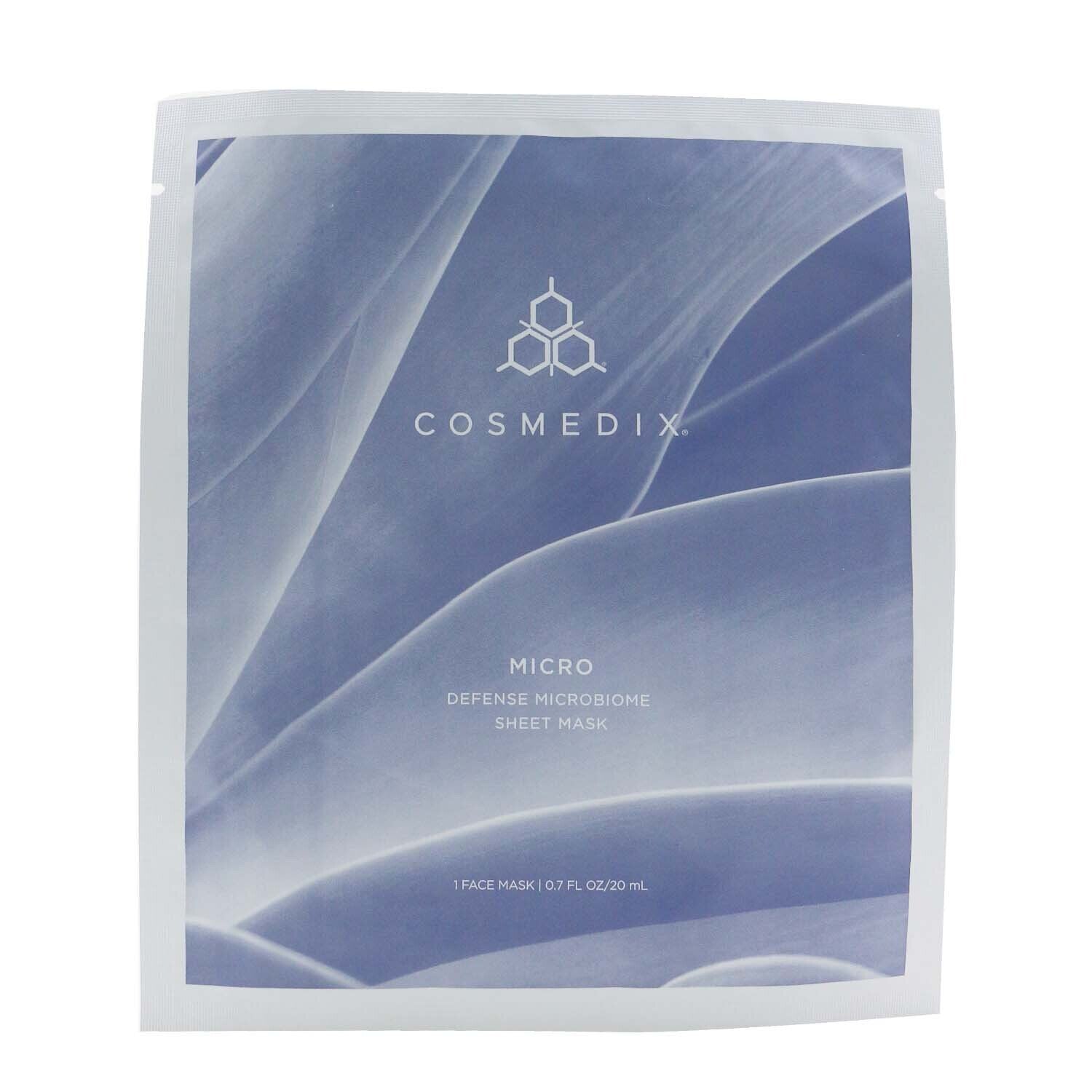 CosMedix Micro Defense Microbiome Sheet Mask (Salon Size) 10sheets ...