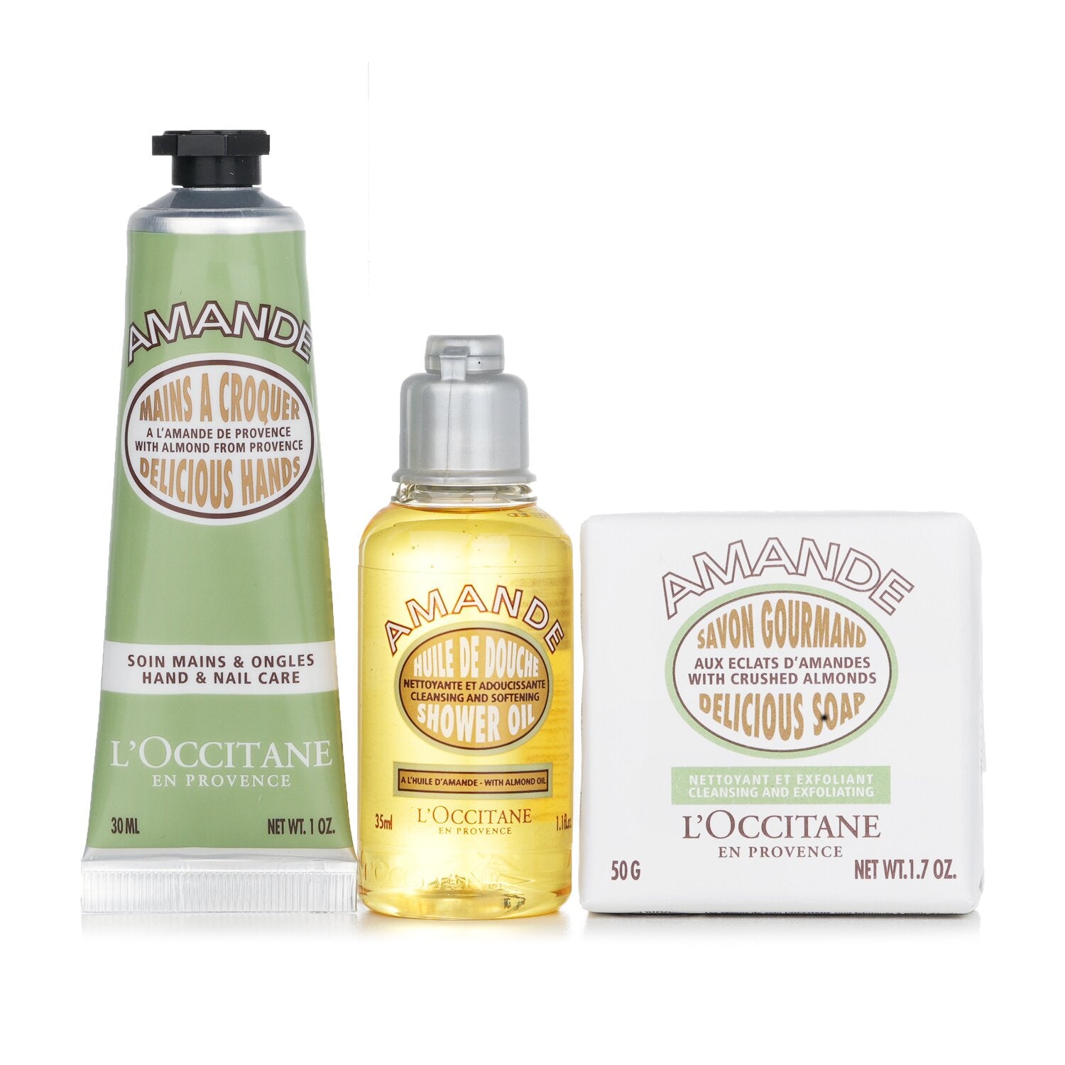L'Occitane Almond Surprise Box Set: 3pcs – Fresh Beauty Co. New Zealand