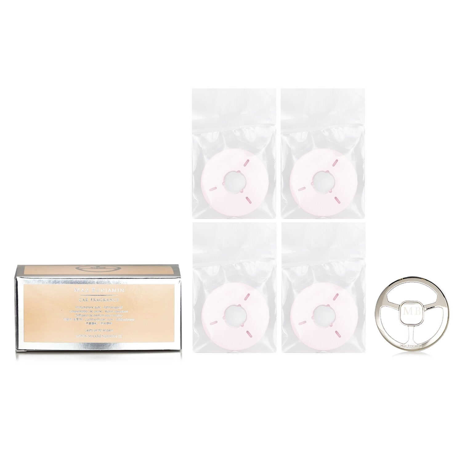 Max Benjamin Car Fragrance Refill Set - French Linen Water – Fresh ...