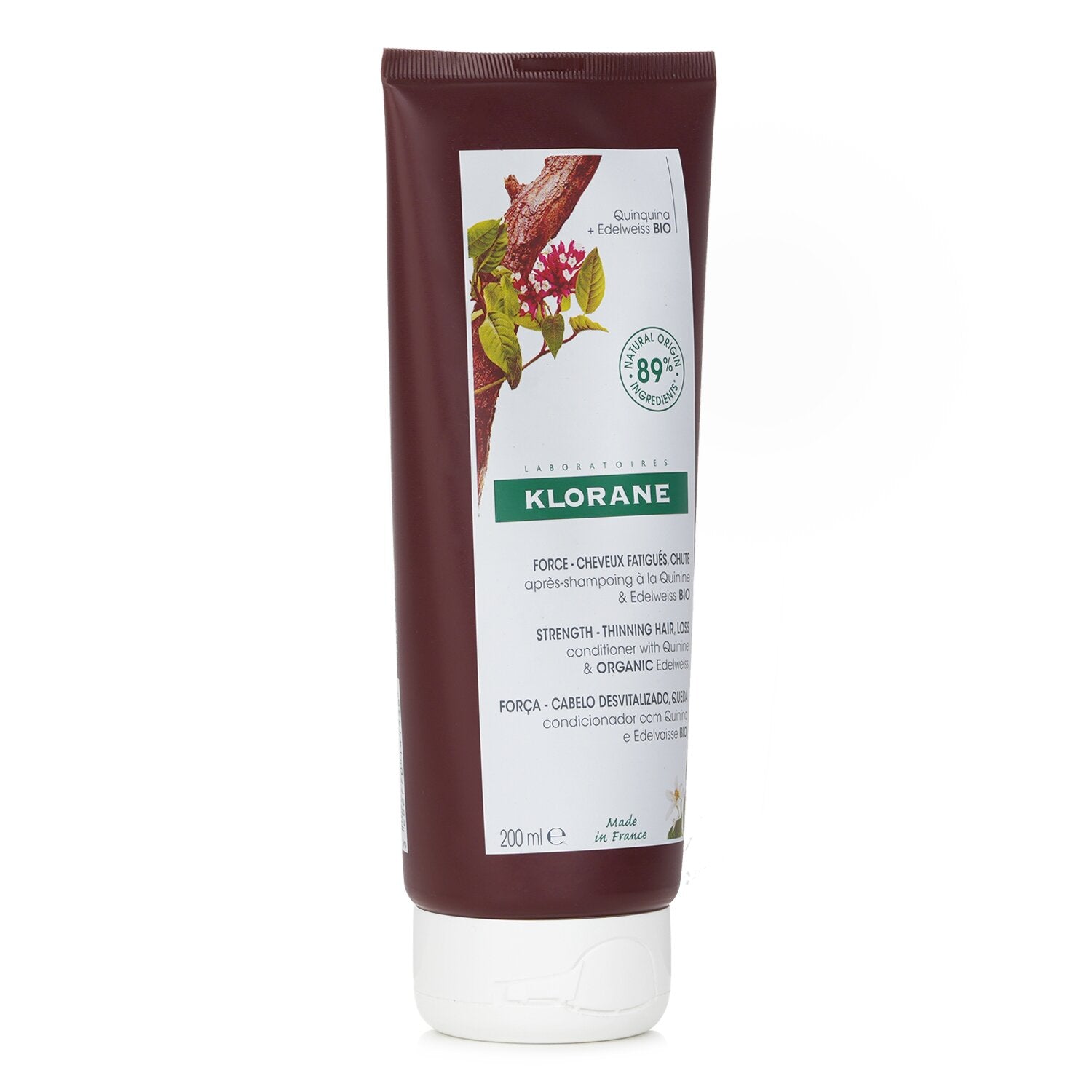 Klorane Conditioner With Quinine & Organic Edelweiss (Strength Thinning ...