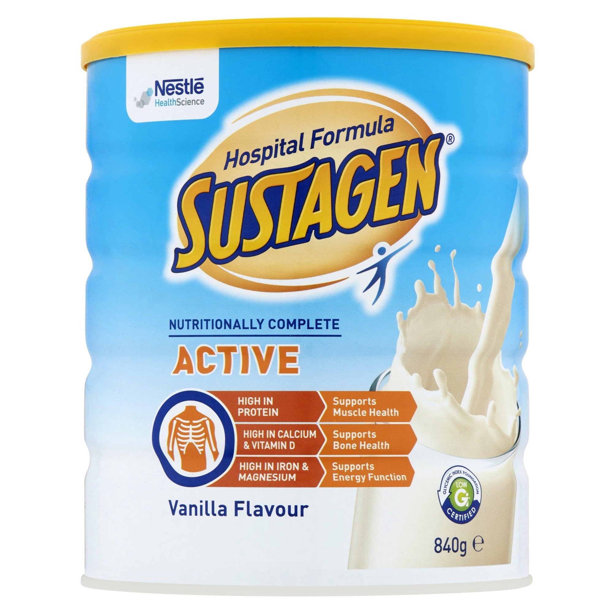 Sustagen Hospital Formula Vanilla 840g – Fresh Beauty Co. New Zealand