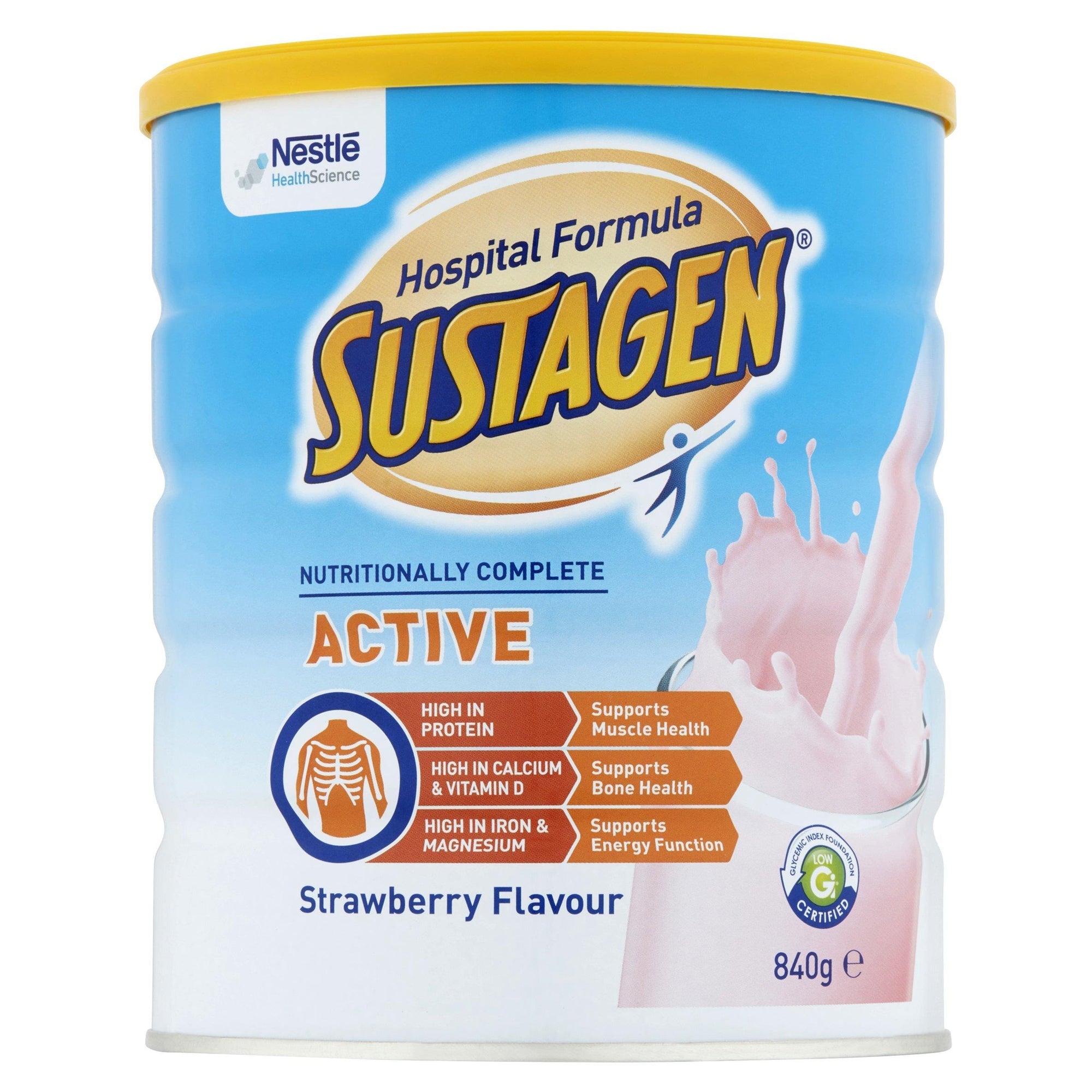 Sustagen Hospital Formula Strawberry 840g – Fresh Beauty Co. New Zealand