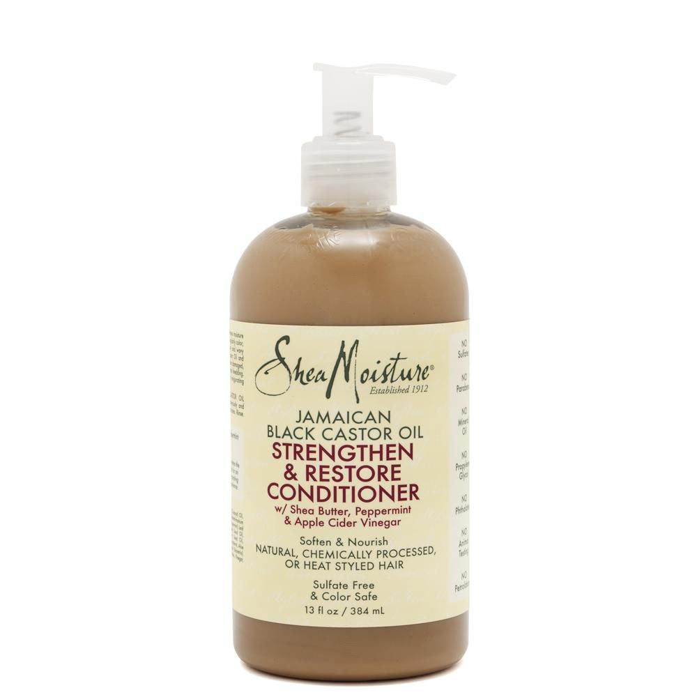 Shea Moisture Jamaican Black Castor Oil Strengthen & Restore Shampoo ...