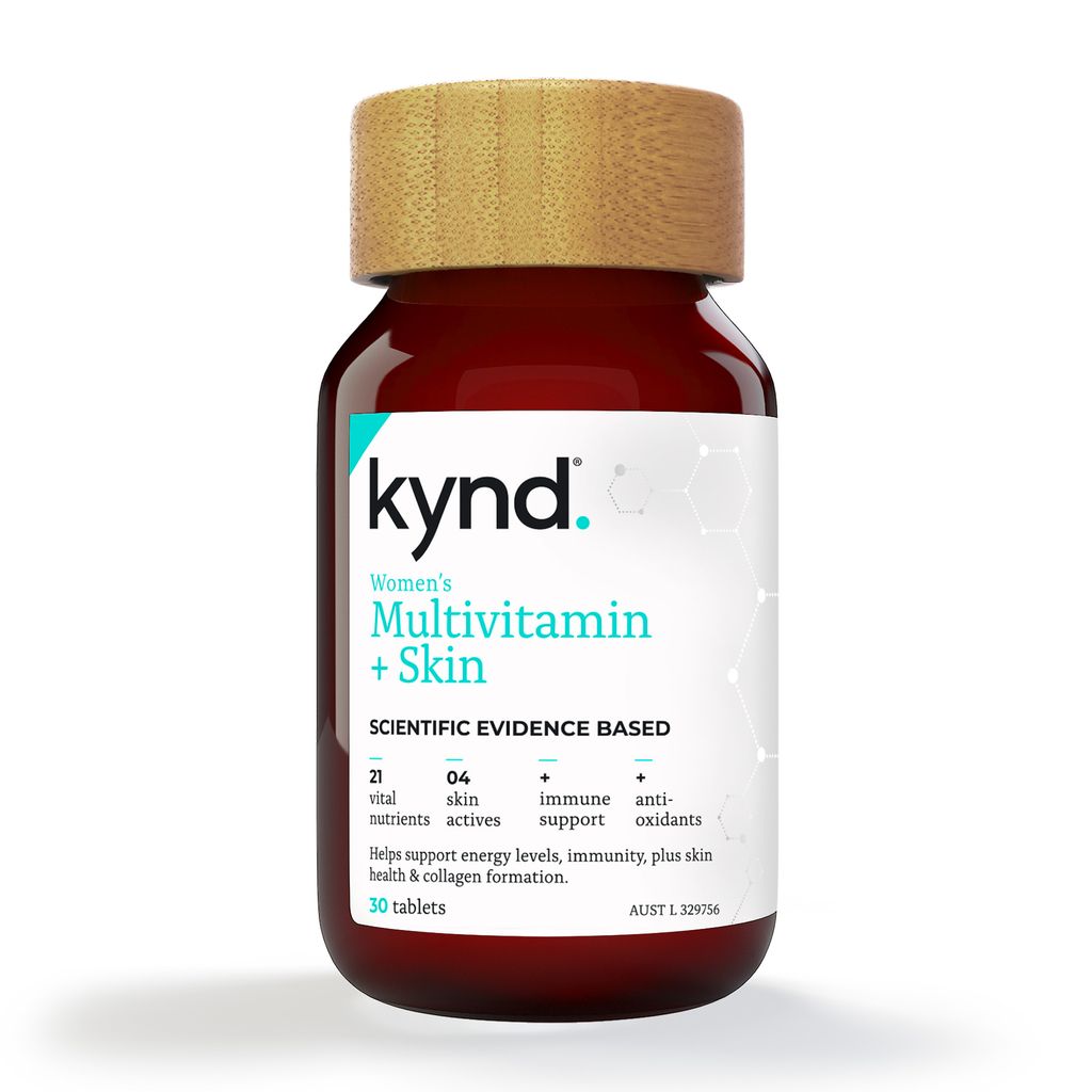 Kynd Women's Multivitamin + Skin 30s – Fresh Beauty Co. New Zealand