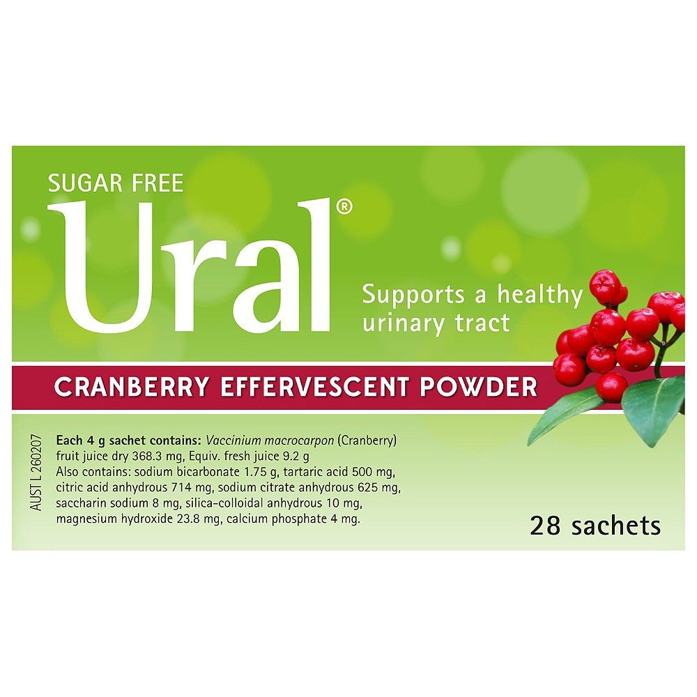 Ural Sachets Cranberry 28 x 4g – Fresh Beauty Co. New Zealand