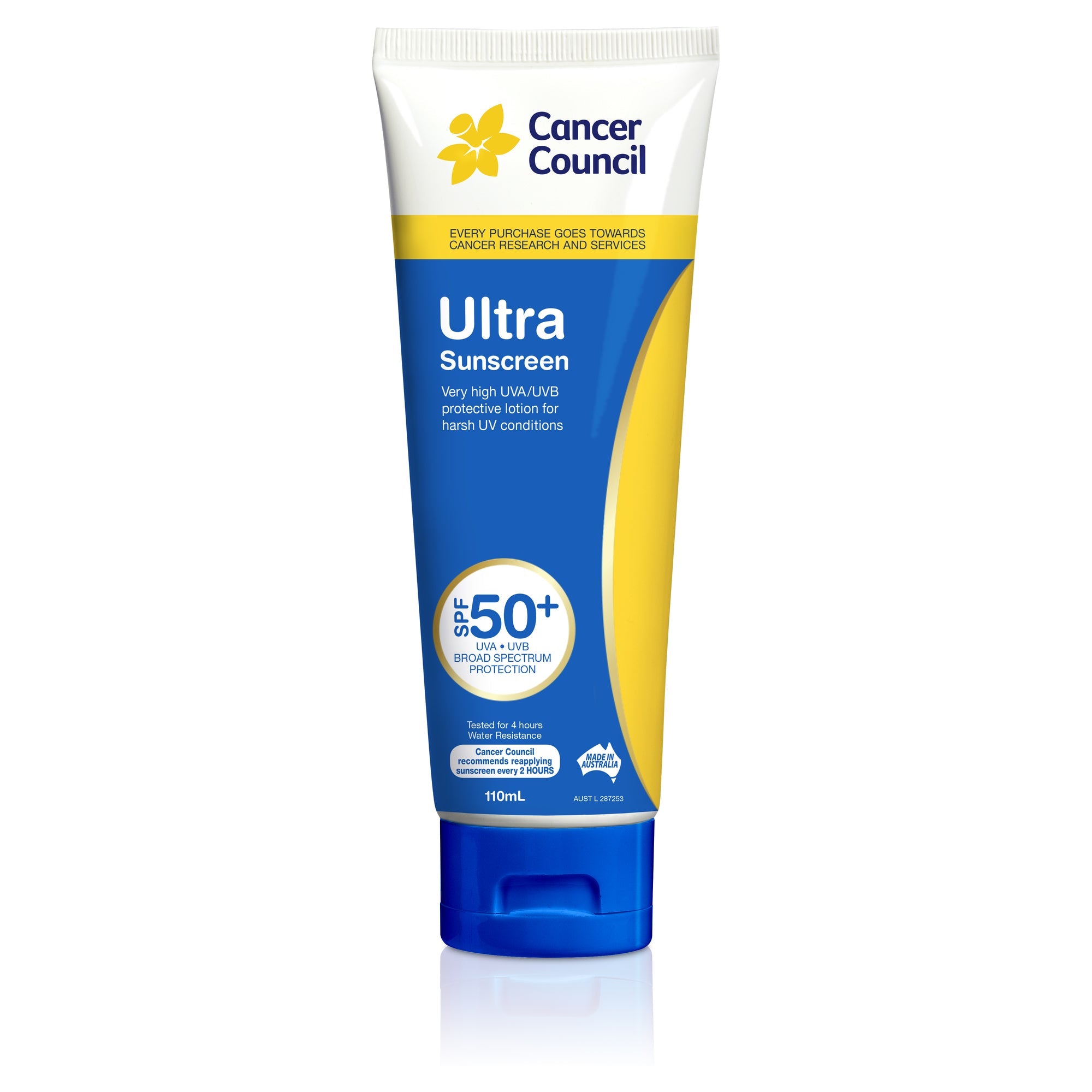 Cancer Council Ultra Sunscreen SPF50+ 110ml – Fresh Beauty Co. New Zealand