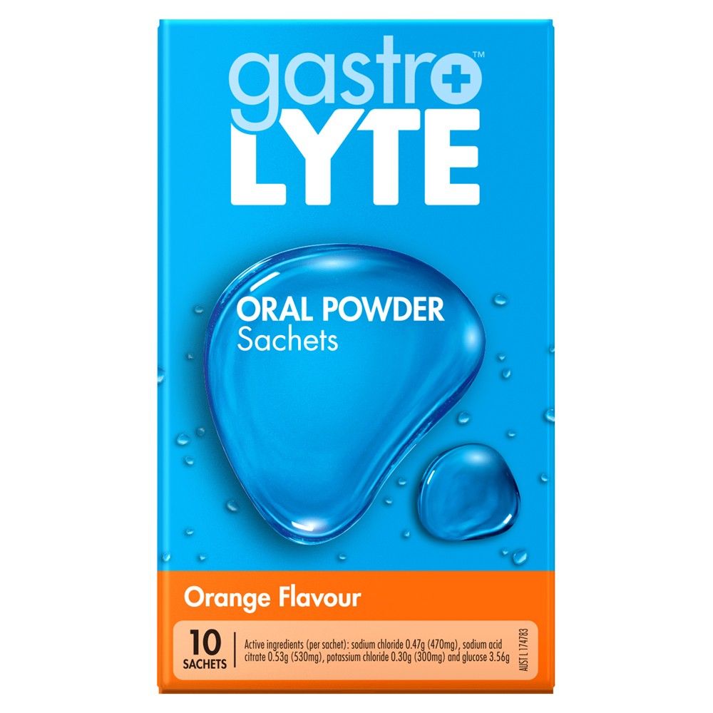 Gastrolyte Orange Sachet – Fresh Beauty Co. New Zealand