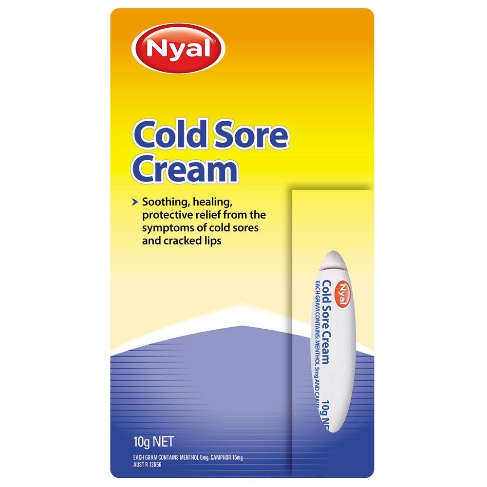 Nyal Cold Sore Cream 10g – Fresh Beauty Co. New Zealand