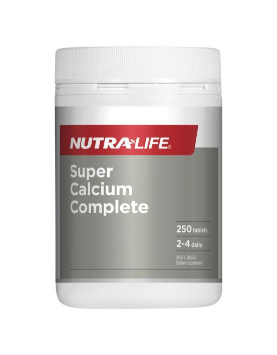 Nutra-Life Super Calcium Complete 250 Tablets – Fresh Beauty Co. New ...