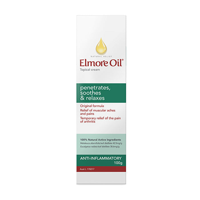 Elmore Oil Natural Relief Topical Cream Anti-Inflammatory 100g – Fresh ...