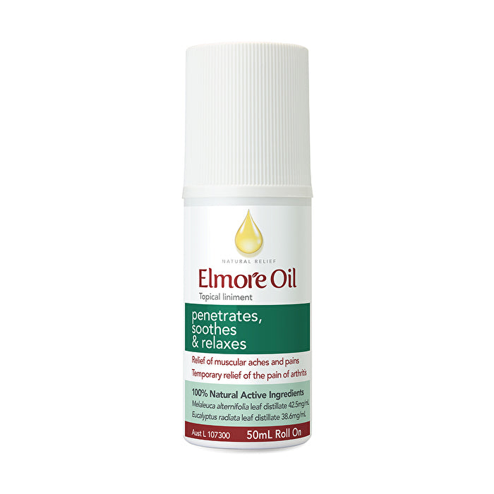 Elmore Oil Natural Relief Topical Liniment Roll On 50ml – Fresh Beauty ...