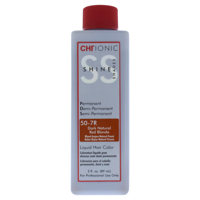 CHI Ionic Shine Shades Liquid Hair Color - 50-7R Dark Natural Red Blon ...