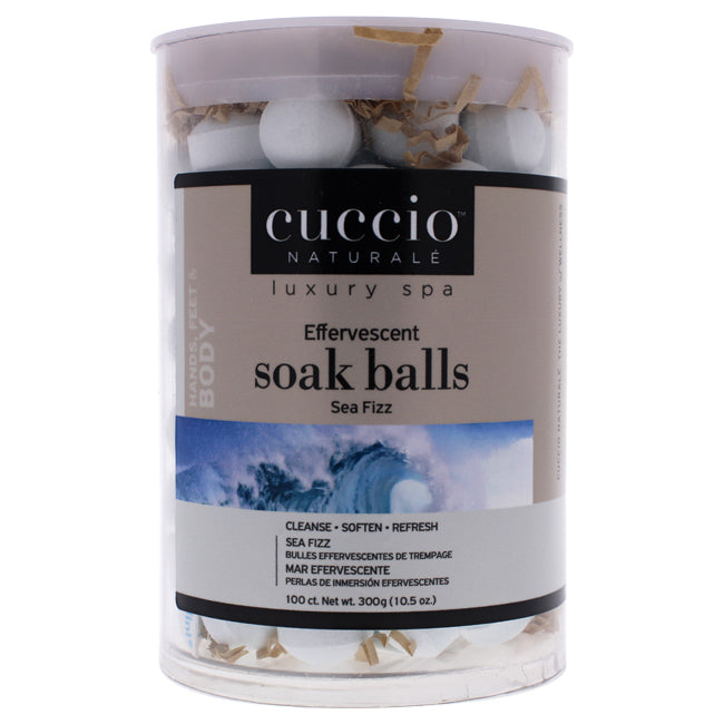 Cuccio Soak Balls Effervescent - Sea Fizz by Cuccio for Women - 100 Pc ...