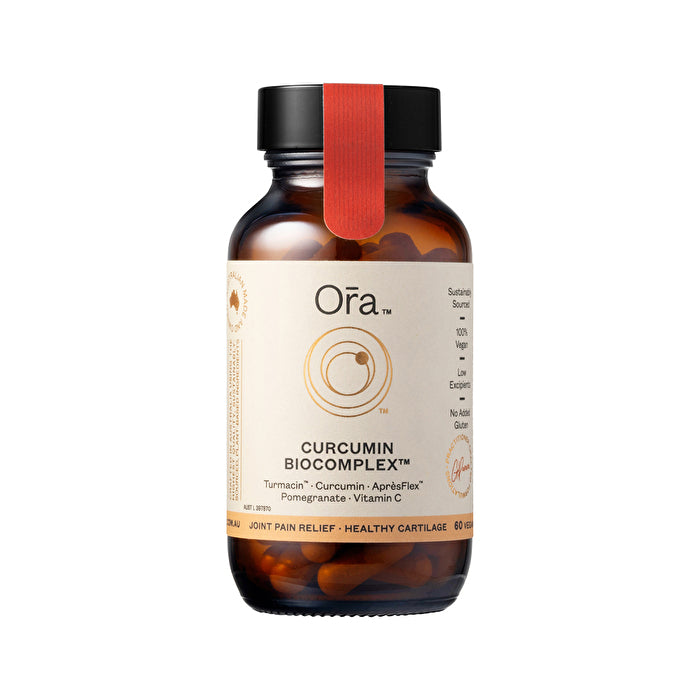 Ora Health Ora Curcumin BioComplex 60vc – Fresh Beauty Co. New Zealand