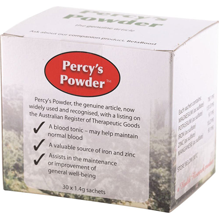 PERCY'S PRODUCTS Percy's Powder Sachets 1.4g x 30 Pack – Fresh Beauty ...