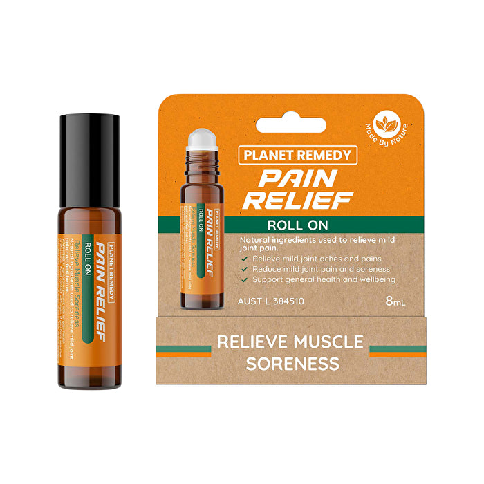 Planet Remedy Pain Relief (Relieve Muscle Soreness) Roll On 8ml – Fresh ...