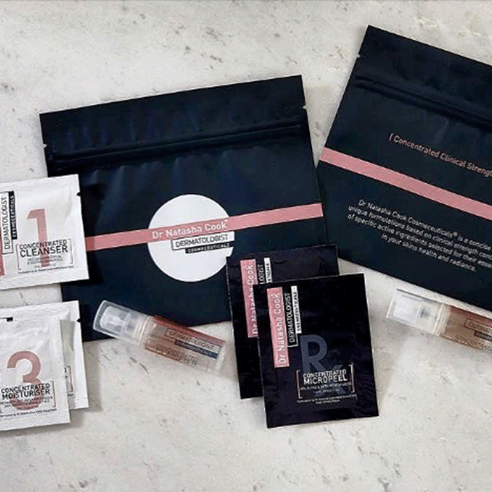 Dr Natasha Cook Cosmeceuticals Sample Pack – Fresh Beauty Co. New Zealand