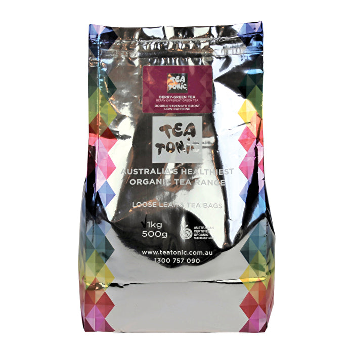 Tea Tonic Berry-Green Tea (loose) 1kg – Fresh Beauty Co. New Zealand
