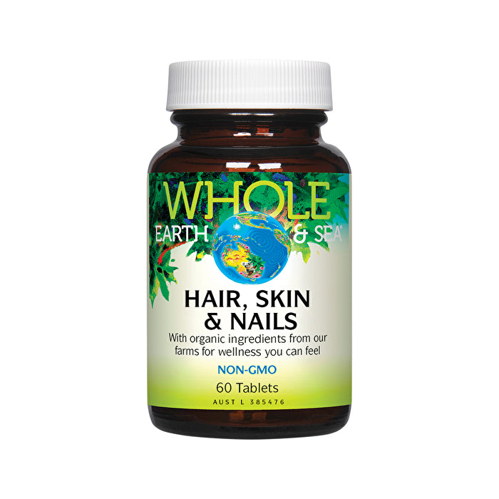 Whole Earth & Sea Hair, Skin & Nails 60t – Fresh Beauty Co. New Zealand